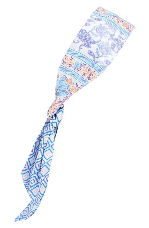 L. Erickson Jolie Hair Scarf - Blue