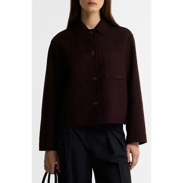 Barbour Antonella Wool Blend Overshirt