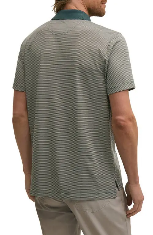 Brooks Brothers Micro Stripe Performance Polo