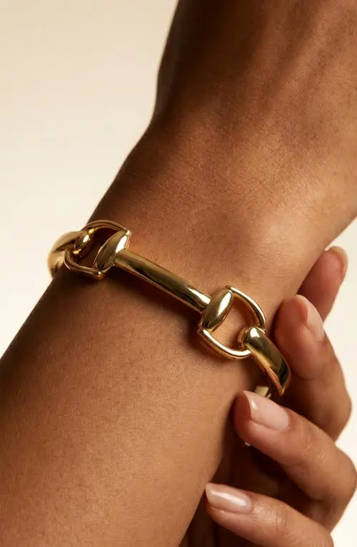 Argento Vivo Horse Bit Bangle Bracelet