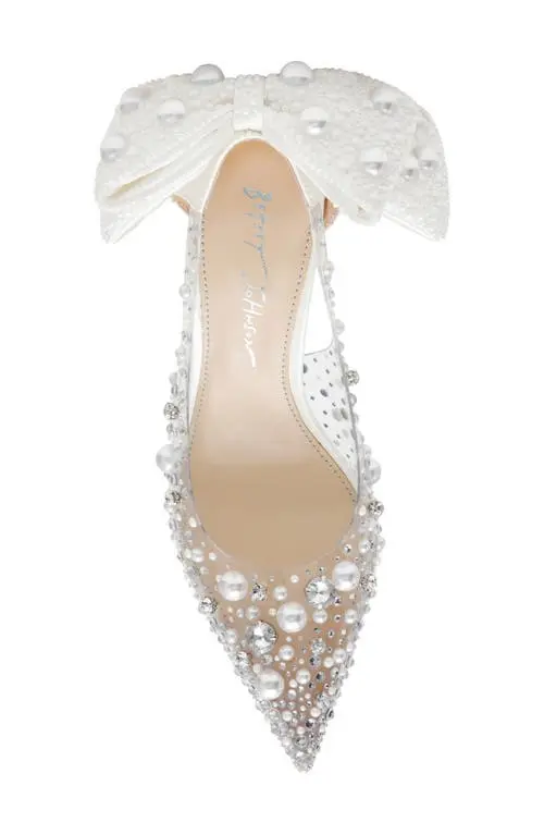 Betsey Johnson Esmy Pointed Toe Pump - Pearl Multi