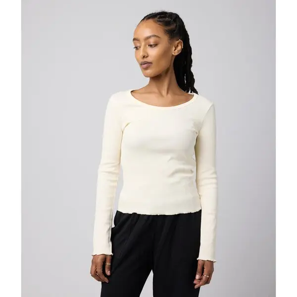 KNOWN SUPPLY Jill Top - Stone
