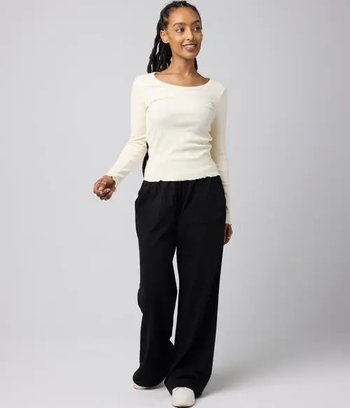 KNOWN SUPPLY Jill Top - Stone
