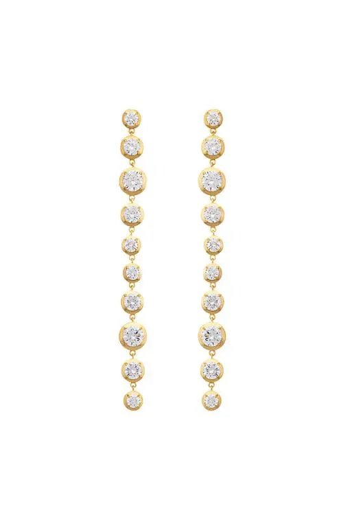 PERACAS Bella Drop Earrings - Gold