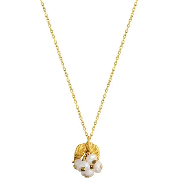 PERACAS Pearl Grape Necklace - Ivory