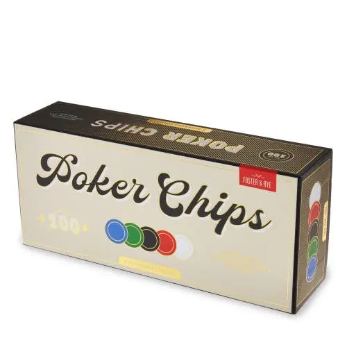 FOSTER & RYE Poker Chip Set