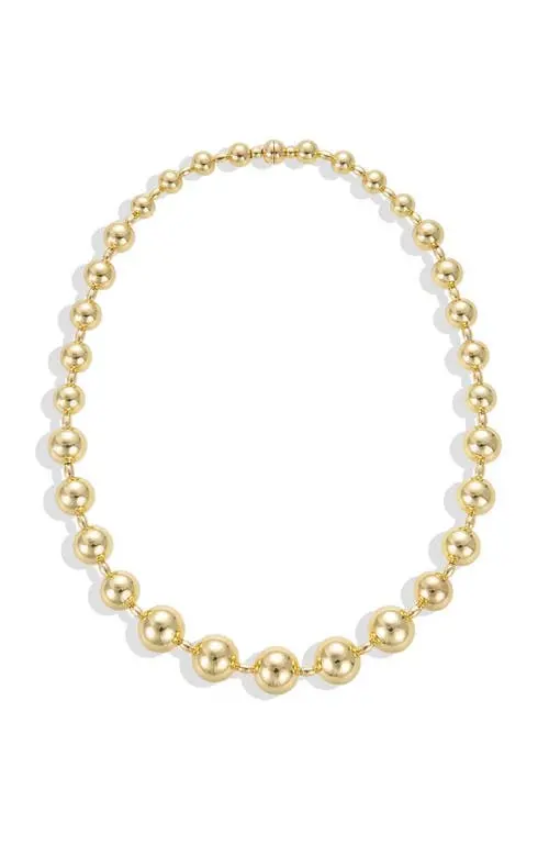Stella & Dot Sienna Graduated Beaded Necklace - Gold