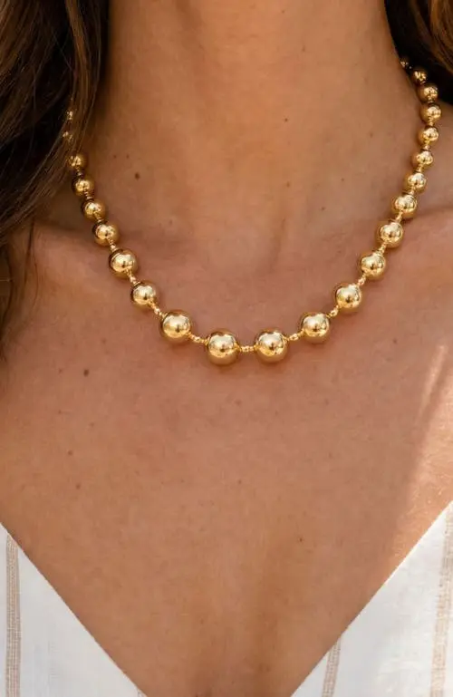 Stella & Dot Sienna Graduated Beaded Necklace