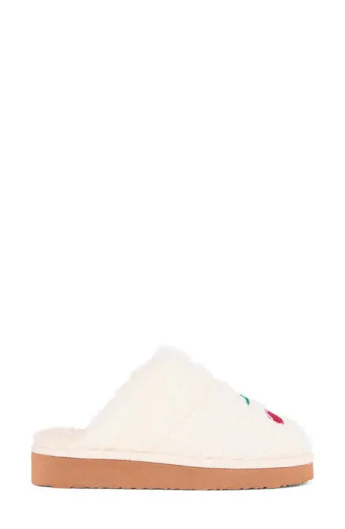 Minnetonka Chesney Hi Faux Shearling Mule Slipper
