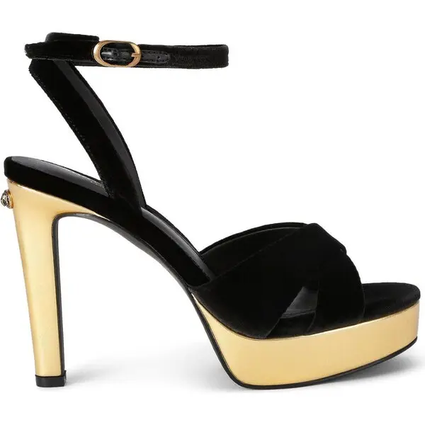 Kurt Geiger Sherbert Cross Sandal - Charcoal
