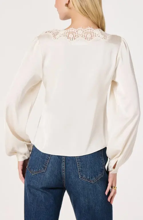 Astr The Label Benote Lace Top
