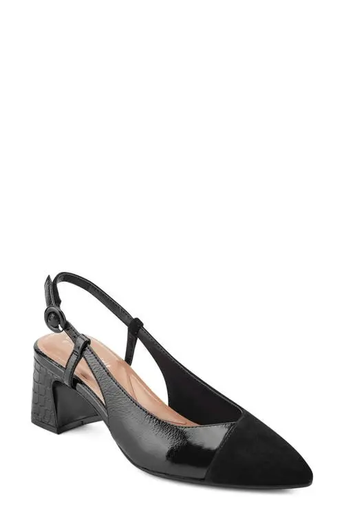 Easy Spirit Nailah Slingback Pump - Black