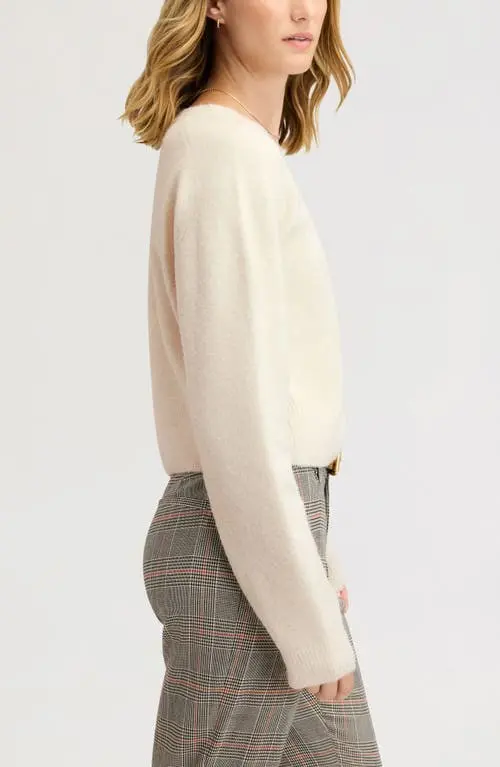 Sam Edelman Deep V-neck High Rib Sweater