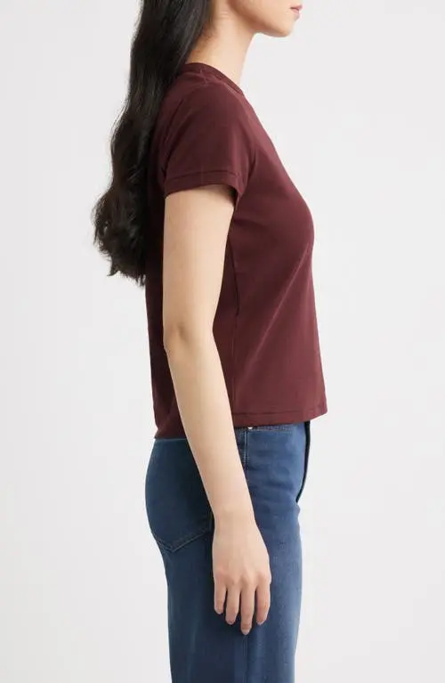 DL1961 Shrunken V-neck T-shirt