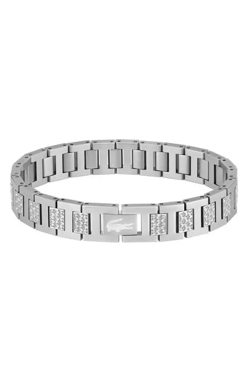 Lacoste Metropole Link Bracelet - Silver