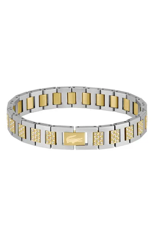 Lacoste Metropole Link Bracelet - Two Tone