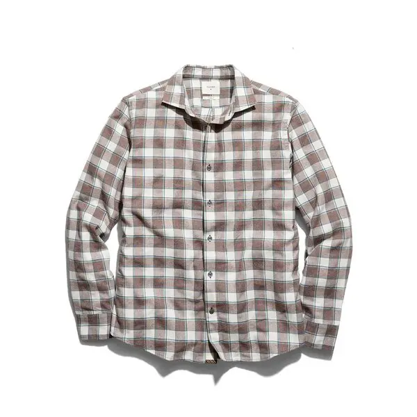 Billy Reid Check Melange Sport Shirt