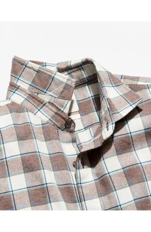 Billy Reid Check Melange Sport Shirt