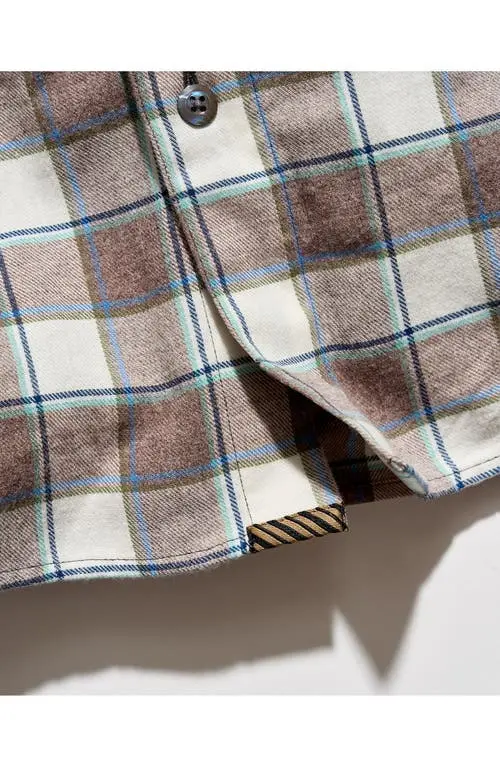 Billy Reid Check Melange Sport Shirt