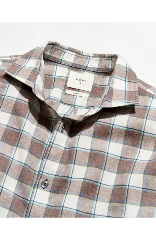 Billy Reid Check Melange Sport Shirt