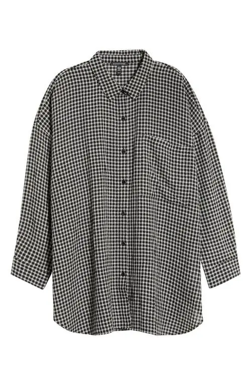 Eileen Fisher Classic Collar Long Shirt