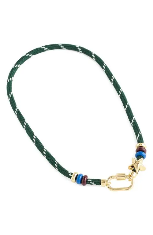 Madewell Paracord Charm Necklace With Carabiner Closure