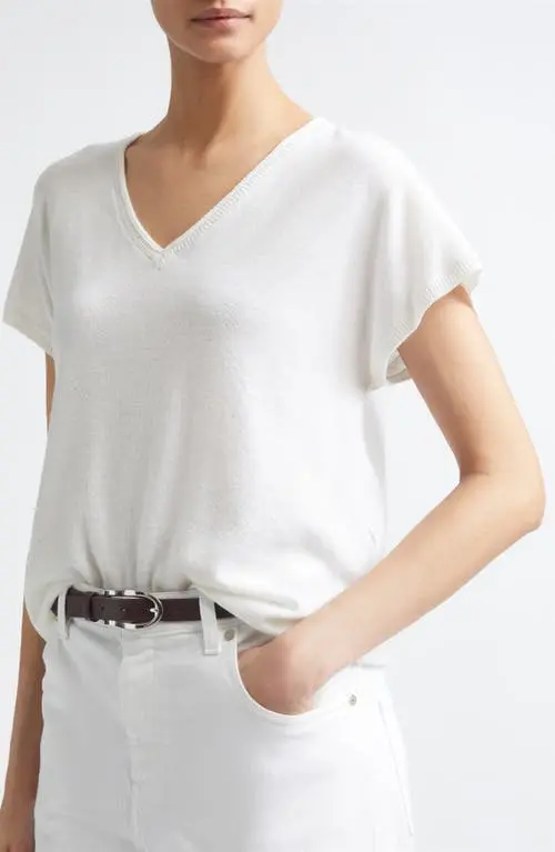 Eleventy V-neck Wool Blend Sweater