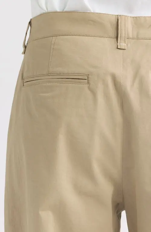Rag & Bone Baggy Pleated Twill Chinos