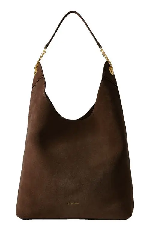 Veronica Beard Jour Suede Hobo Bag