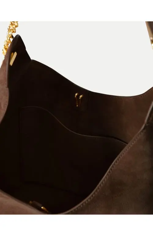 Veronica Beard Jour Suede Hobo Bag