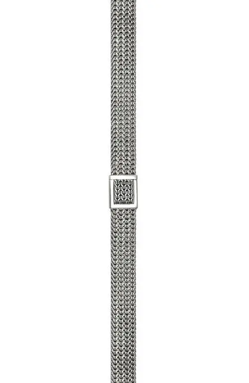 John Hardy Icon Sterling Diamond Link Necklace
