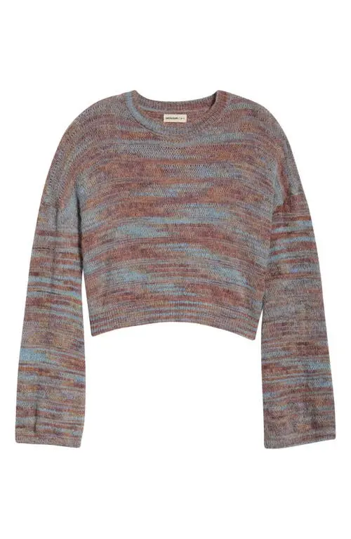24COLOURS Melange Crop Sweater