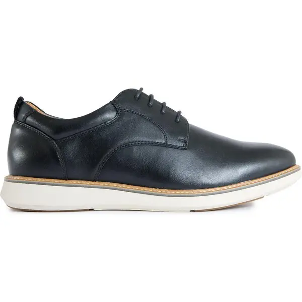 V.GAN LONDON Quinoa Plain Toe Casual Shoe - Black