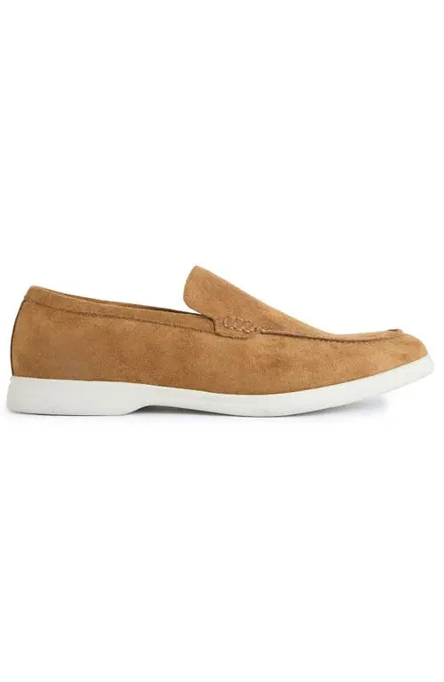 V.GAN LONDON Cashew Slip On Loafers - Tan
