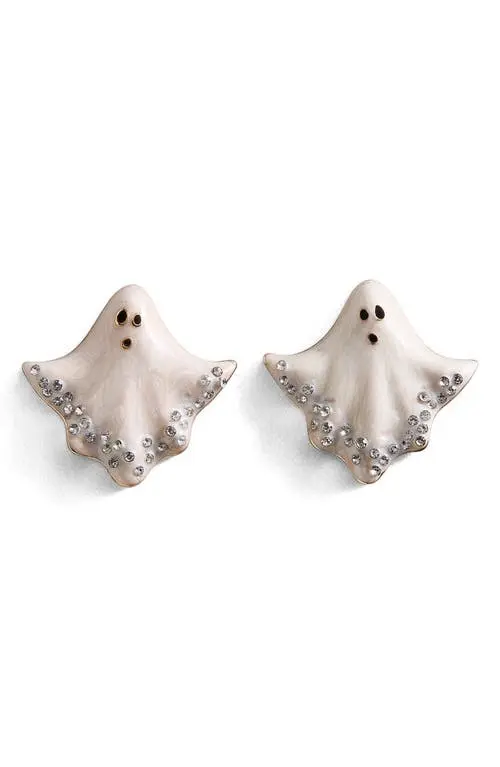 Baublebar Ghoul Friends Halloween Stud Earrings - Clear