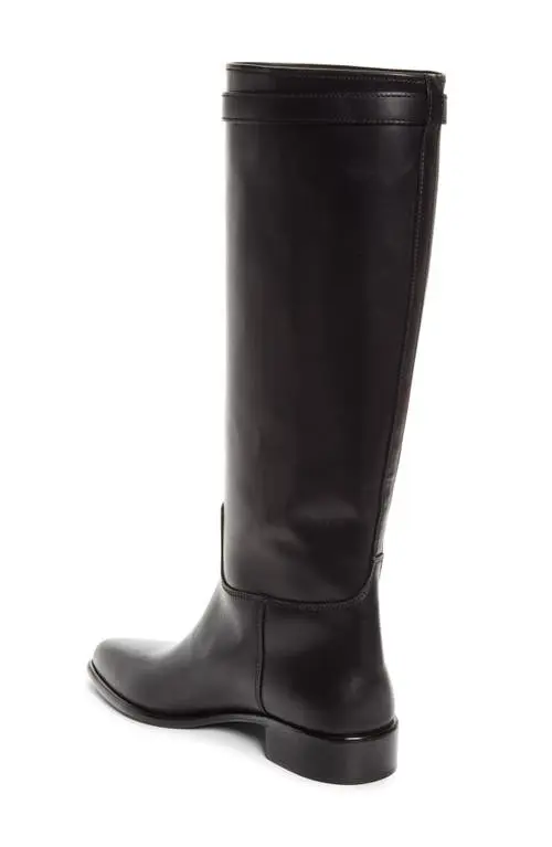 Prada Knee High Leather Boot