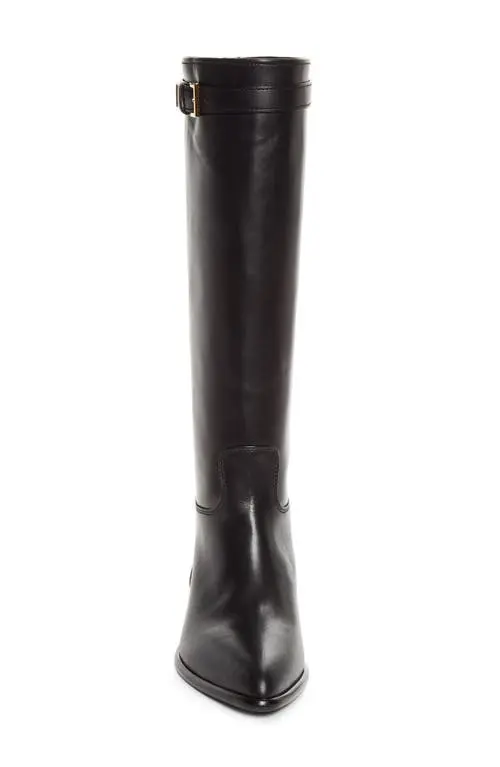 Prada Knee High Leather Boot