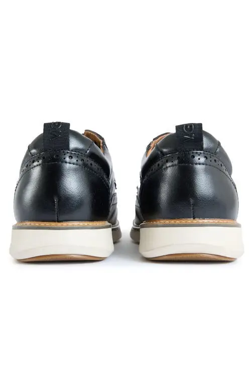 V.GAN LONDON Okra Brogue Casual Shoes - Black