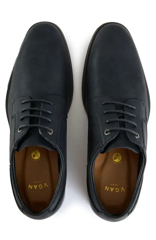 V.GAN LONDON Huckleberry Lace Up Derby Shoe - Black