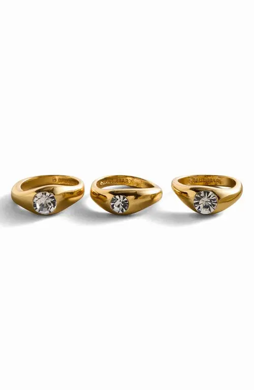 Baublebar Abigail Set Of 3 Rings