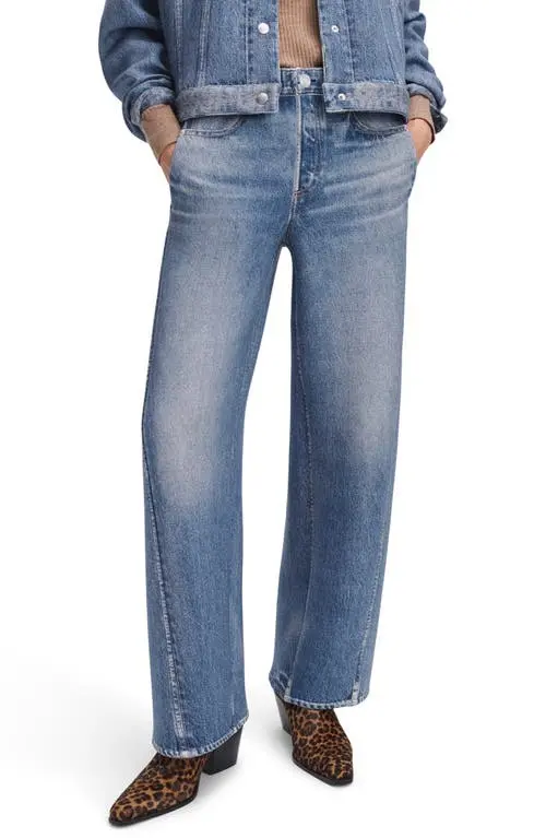 Rag & Bone Miramar Mallow High Waist Wide Leg Pull-on Pants