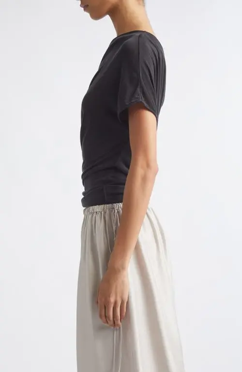 ST. AGNI Off The Shoulder Jersey Top