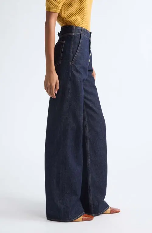 Ulla Johnson Jasmine Low Rise Straight Leg Jeans