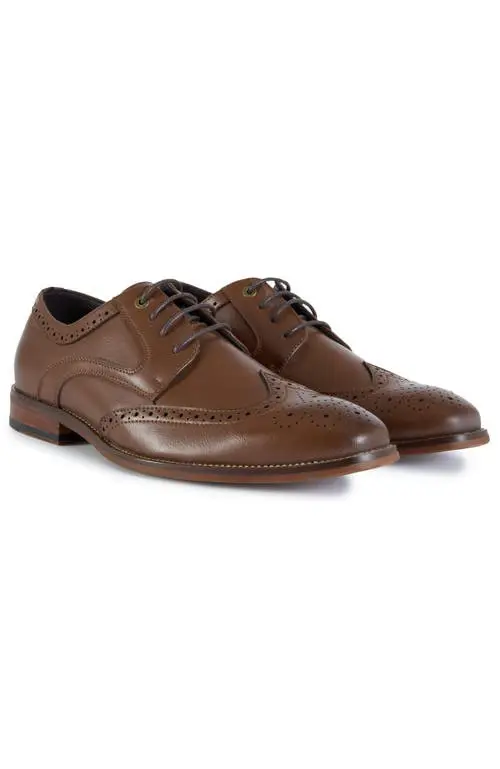 V.GAN LONDON Mocha Brogue Shoes