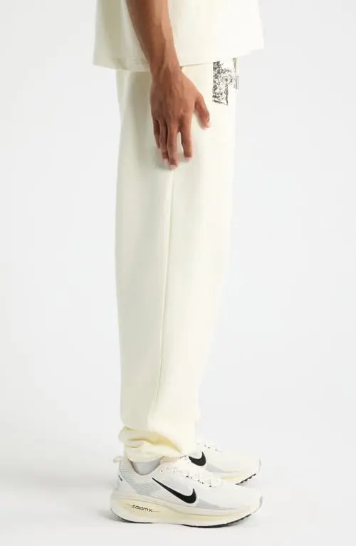 PLAY PALM ANGELS Logo Print Oversize Sweatpants