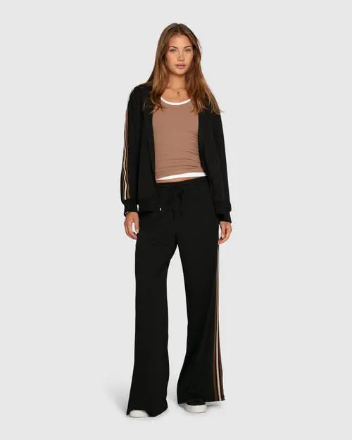 BELLE & BLOOM Ready To Go Striped Sleeve Jacket