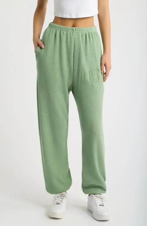 BOYS LIE Kimmy Waffle Knit Joggers