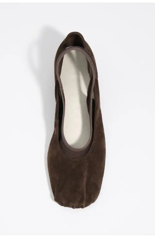Bimba Y Lola Suede Tricot Court Shoe