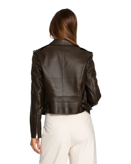 BELLE & BLOOM Just Friends Leather Jacket