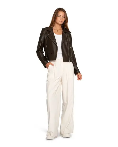 BELLE & BLOOM Just Friends Leather Jacket